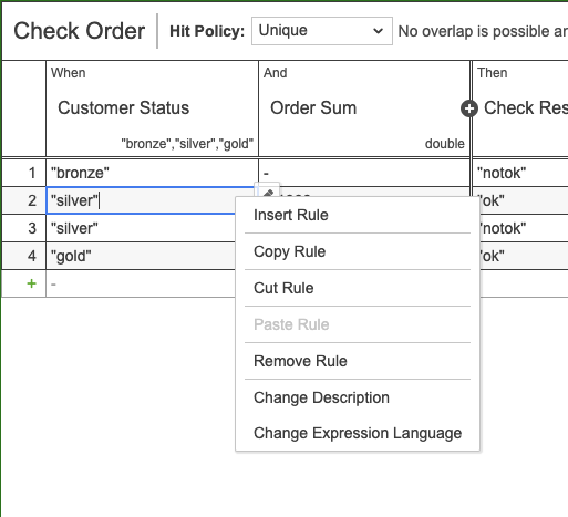 Implement new Context Menu Layout on Column Headers · Issue #495 · bpmn-io/dmn-js · GitHub