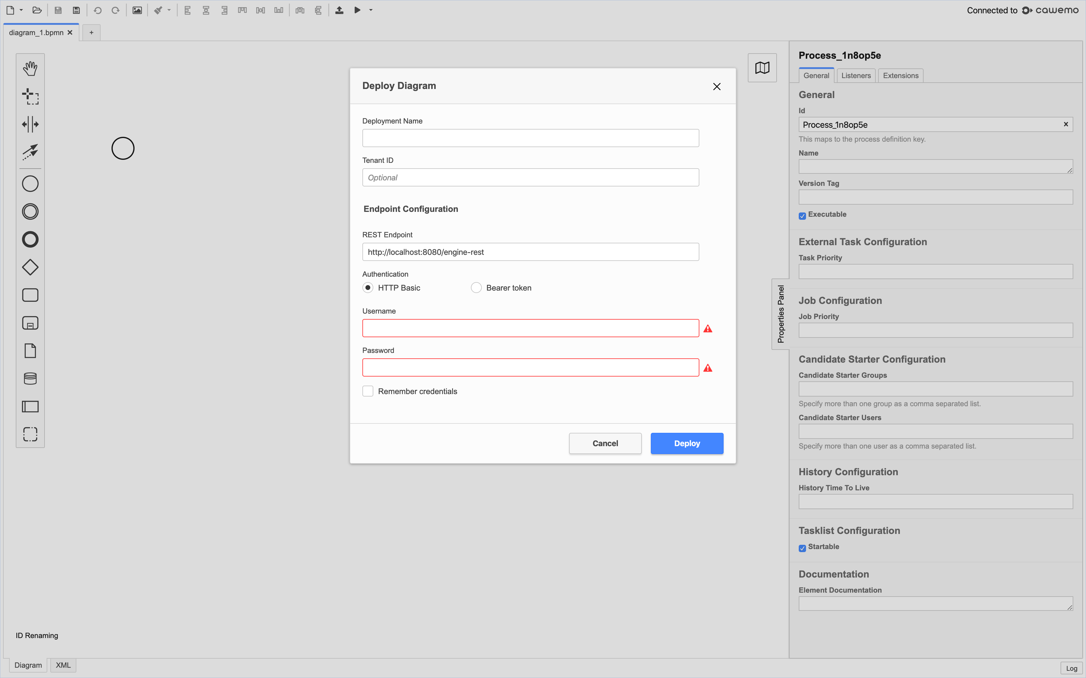 Consistently display input validation errors · Issue #1918 · camunda/camunda-modeler · GitHub