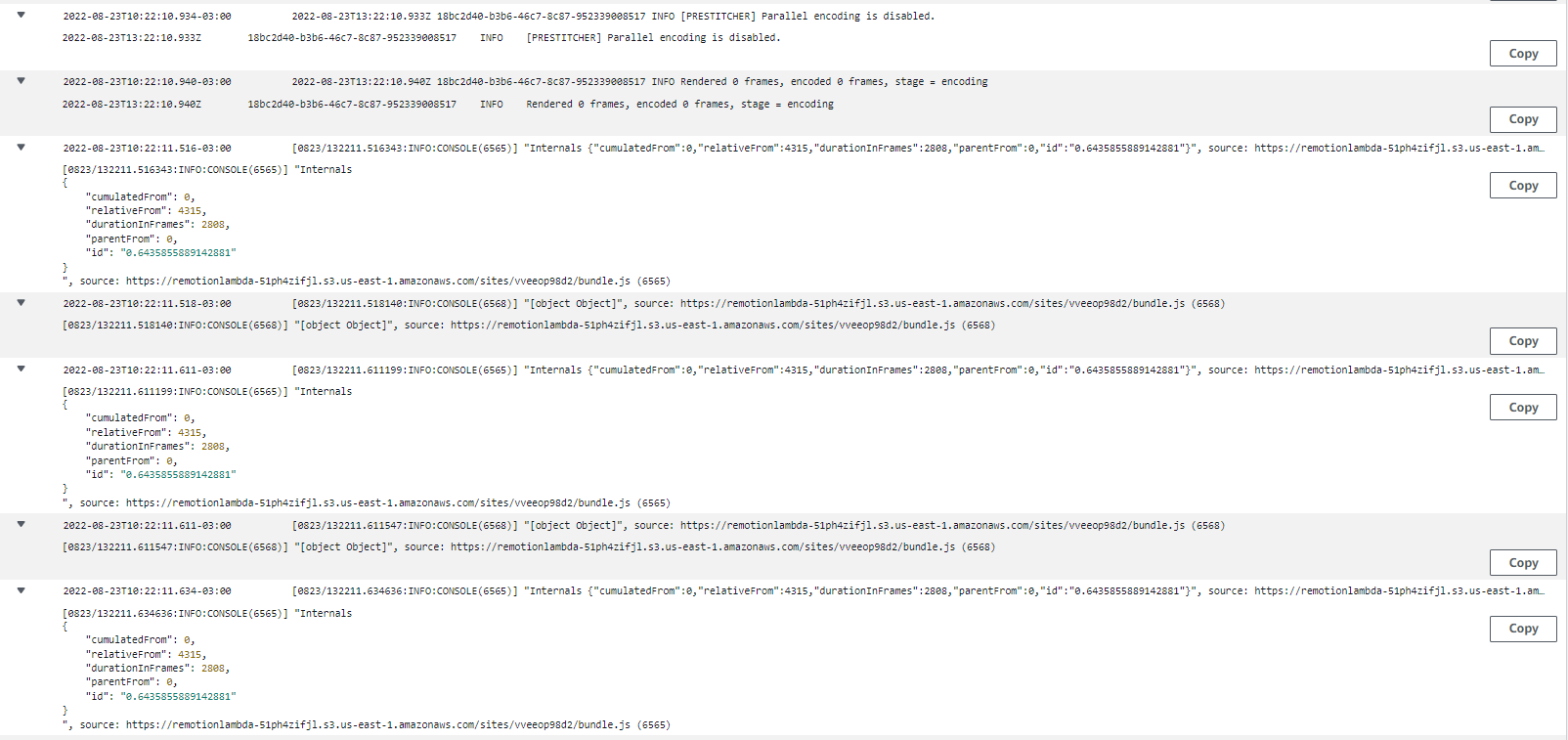 Interpolate multiple values causes Lambda Render to fail · Issue #1219 · remotion-dev/remotion ...
