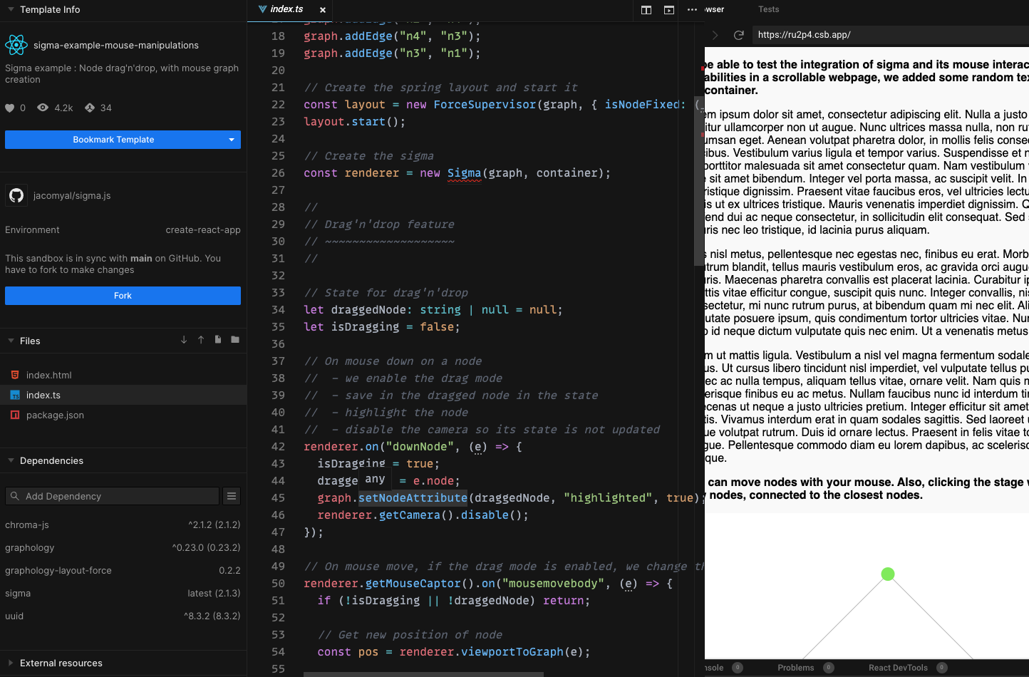 Typo in mousemove event example · Issue #1190 · jacomyal/sigma.js · GitHub