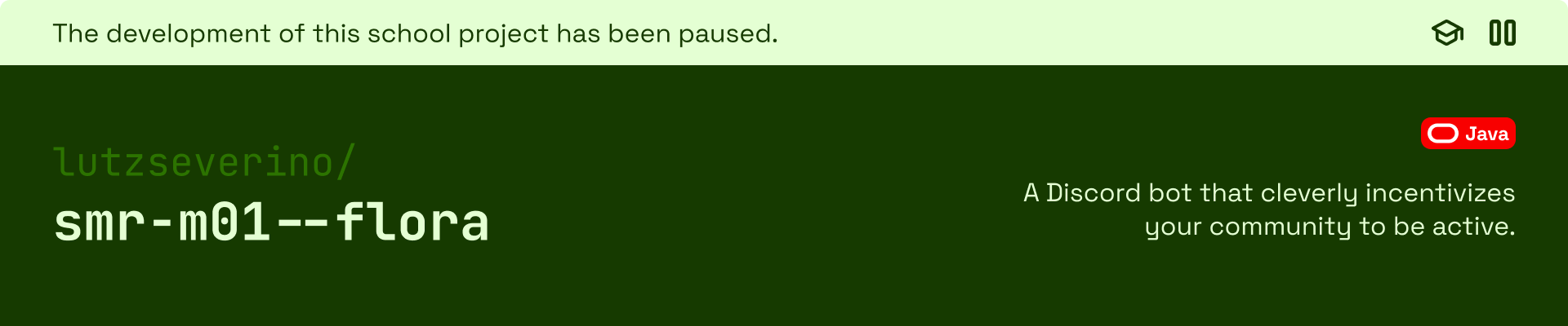 GitHub - lutzseverino/smr-m01--flora: A Discord bot that cleverly incentivizes your community to ...