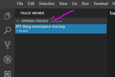 Easily distinguish a trace group vs. a single trace in Opened Traces ...
