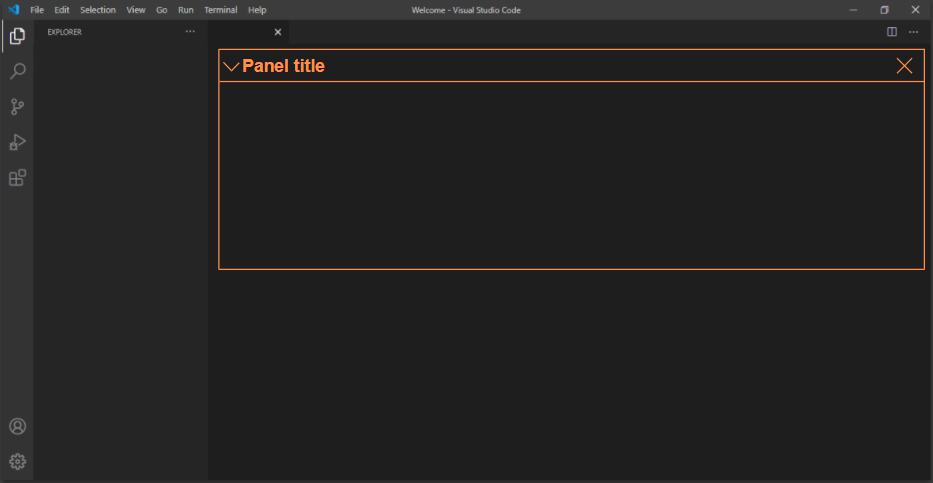 Make panel titles horizontal · Issue #154 · eclipse-cdt-cloud/theia ...