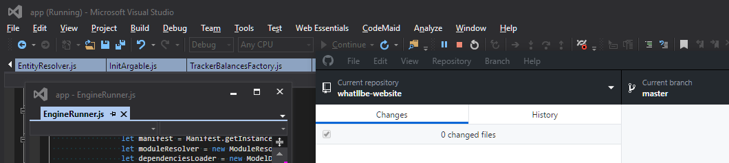 Dark menu bar blends into Visual Studio · Issue #3189 · desktop/desktop ...