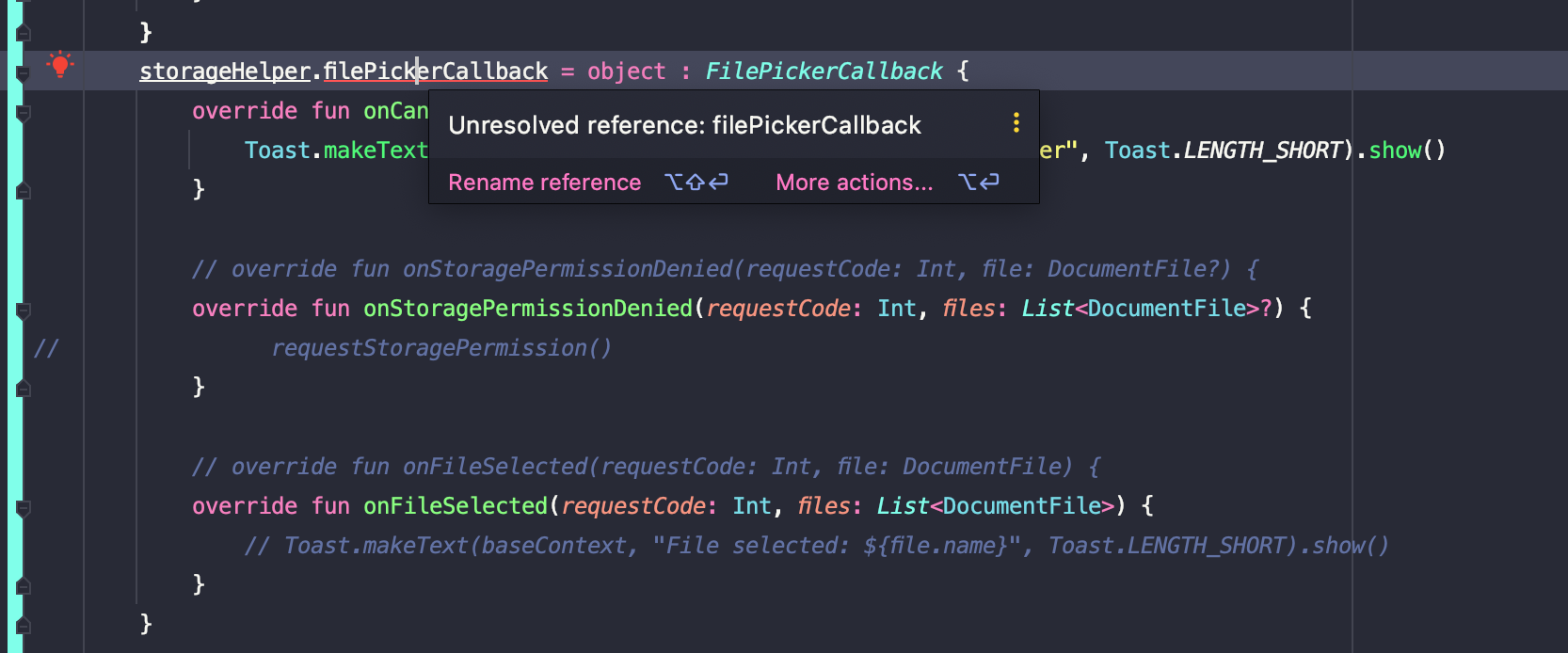 Unresolved reference: storageAccessCallback · Issue #85 · anggrayudi/SimpleStorage · GitHub