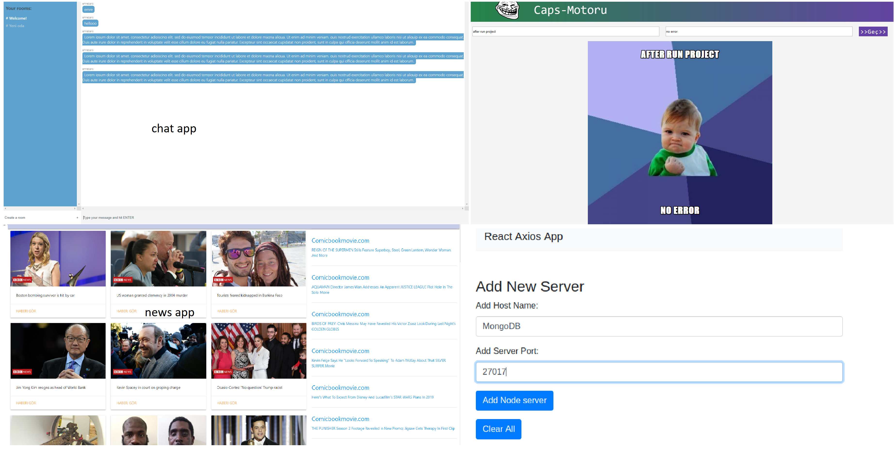 GitHub - emrebaris9/ReactJs-Projects: My react development working area