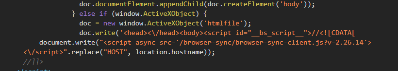 Browser sync tries to inject while URL Polyfiller is doing some detection · Issue #1842 ...