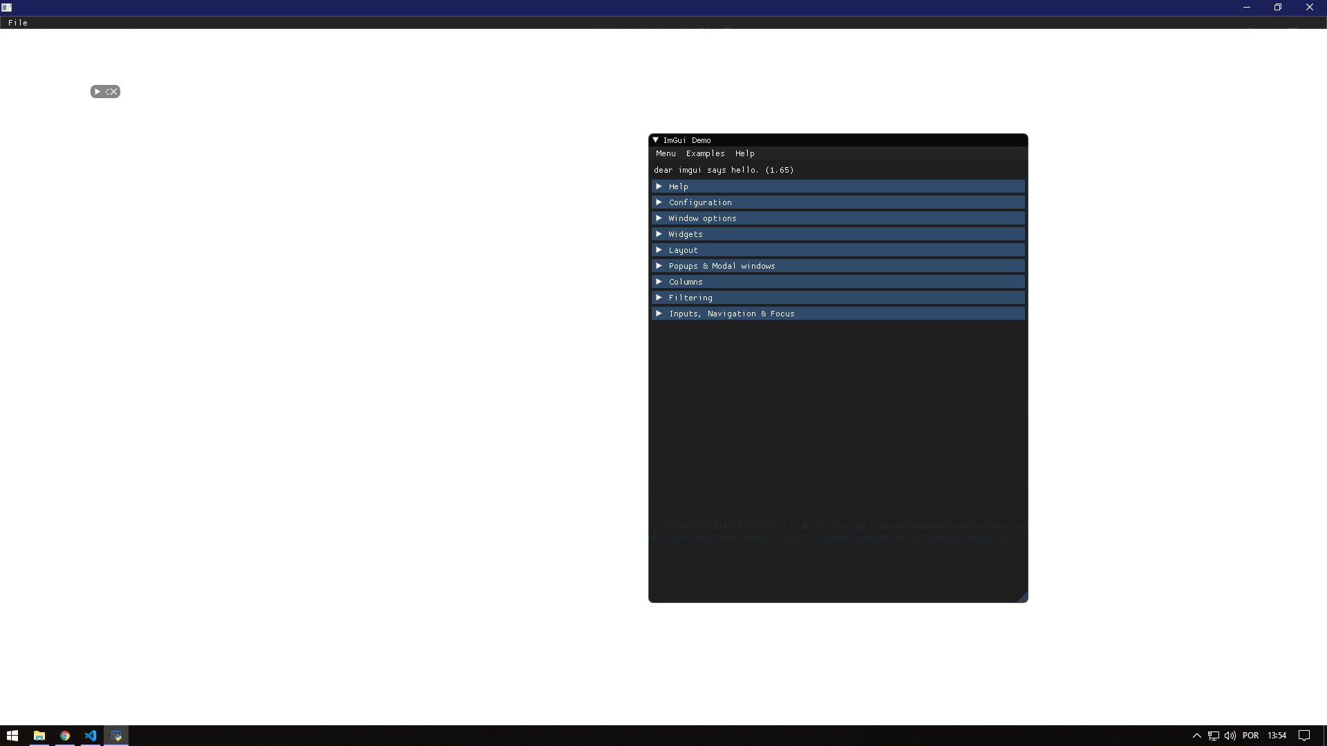 Invalid window hint 'TRANSPARENT_FRAMBUFFER' · Issue #121 · pyimgui/pyimgui · GitHub