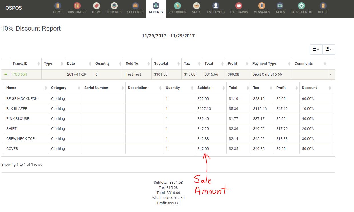 Discount detail report functionality - enhancement? · Issue #1736 · opensourcepos/opensourcepos ...