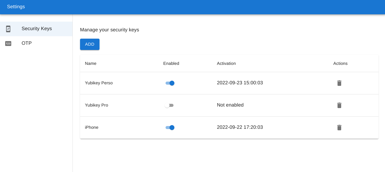 Design: Support for multiple WebAuthn devices for each user · Issue ...