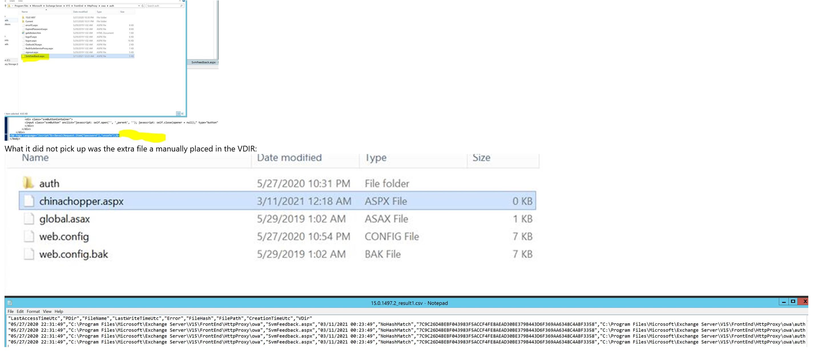 [Work Item] Detect Extra files in CompareExchangeHashes.ps1 · Issue #263 · microsoft/CSS ...