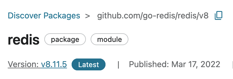 [BUG] github.com/go-redis/redis/v8 最新版本为 8.11.5，但是go.mod依赖的版本确实8.11.6 · Issue #571 · silenceper ...