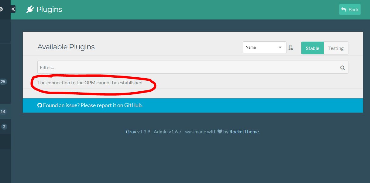 After Upgrade to v1.3.9 · Issue #1776 · getgrav/grav · GitHub