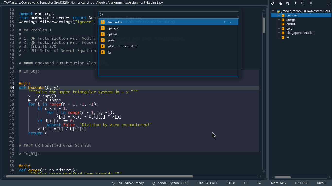 Feature Request: Allow permanently hiding Outline Pane, Status Bar, File Path bar and Minimap ...