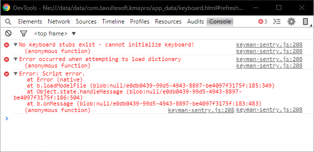 bug(android/common): predictive text - fatal error when loading the EuroLatin keyboard · Issue ...