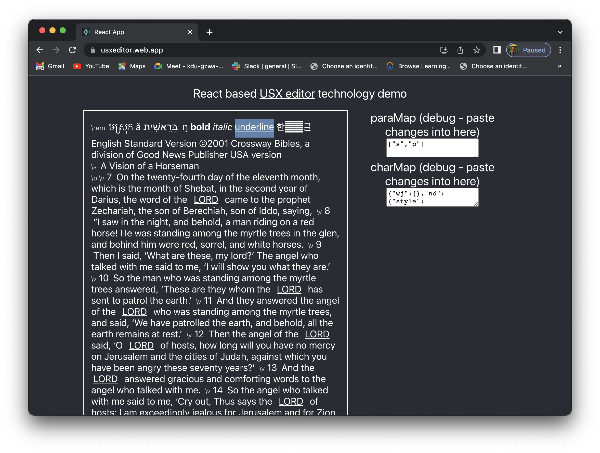 test(common): Desktop app compatibility tests - USX Editor · Issue ...