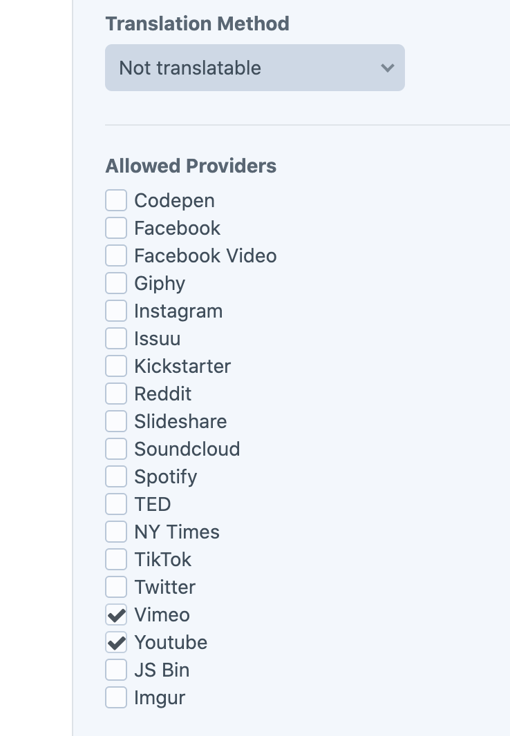 Prevent "blacklisted" providers to be uploaded · Issue #195 · spicywebau/craft-embedded-assets ...