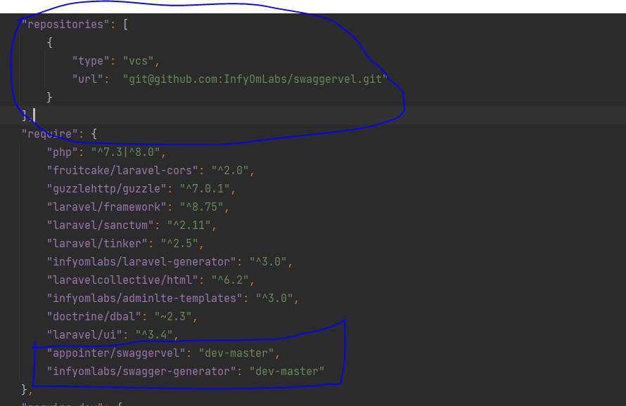 Broken API Docs package can not create api docs. · Issue #981 · InfyOmLabs/laravel-generator ...