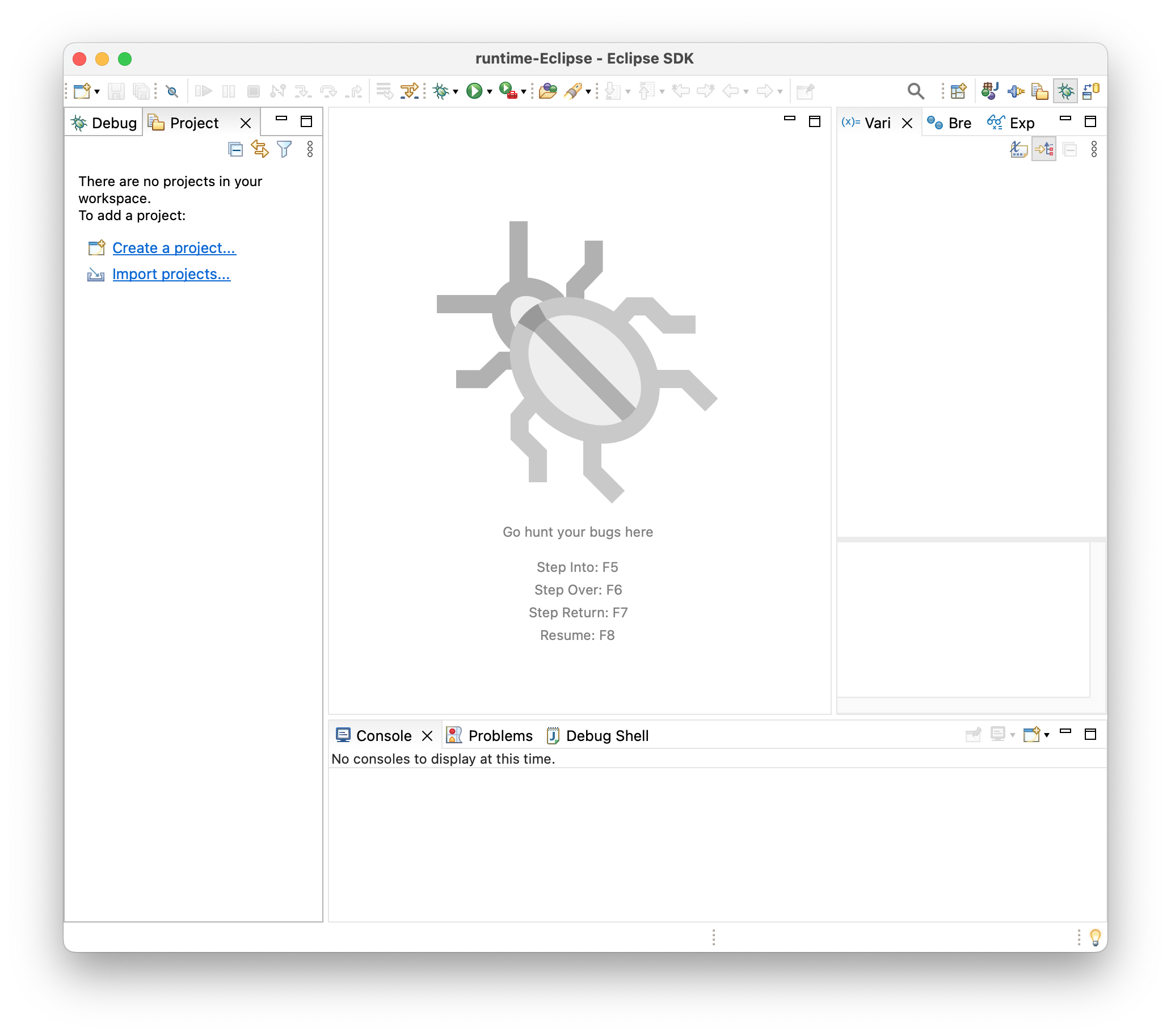 Add Onboarding To Debug Perspective · Issue 129 · Eclipse Platform Eclipse Platform Debug · Github