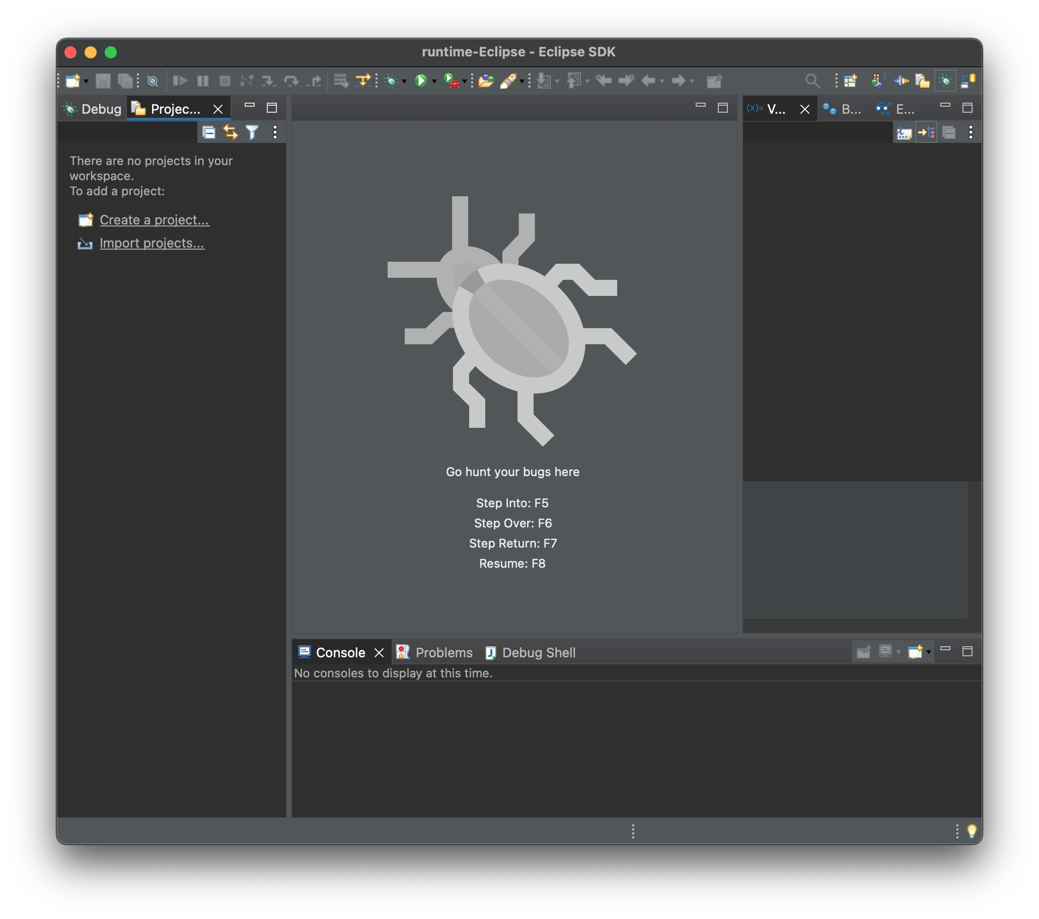 Add Onboarding To Debug Perspective · Issue 129 · Eclipse Platform Eclipse Platform Debug · Github