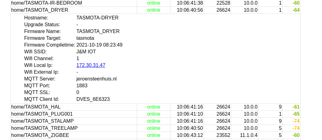 Option to send STATUS as a retained MQTT message · arendst Tasmota ...