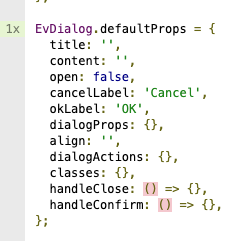 [QUESTION] Why functions in react defaultProps are not evaluated ...