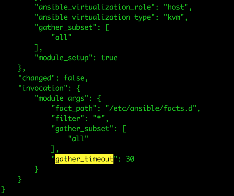 `gather Timeout` Does Not Take Effect In The Configuration Ansible 2 7 11 · Issue 62774