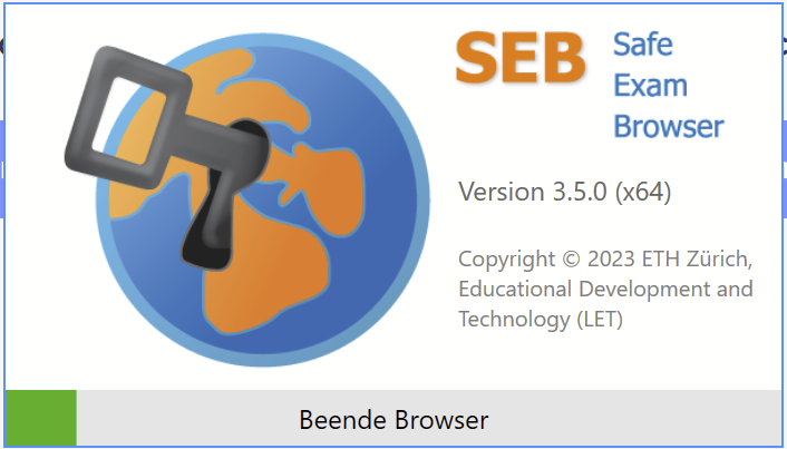 Version Number In Launch Screen · Safeexambrowser Seb Win Refactoring