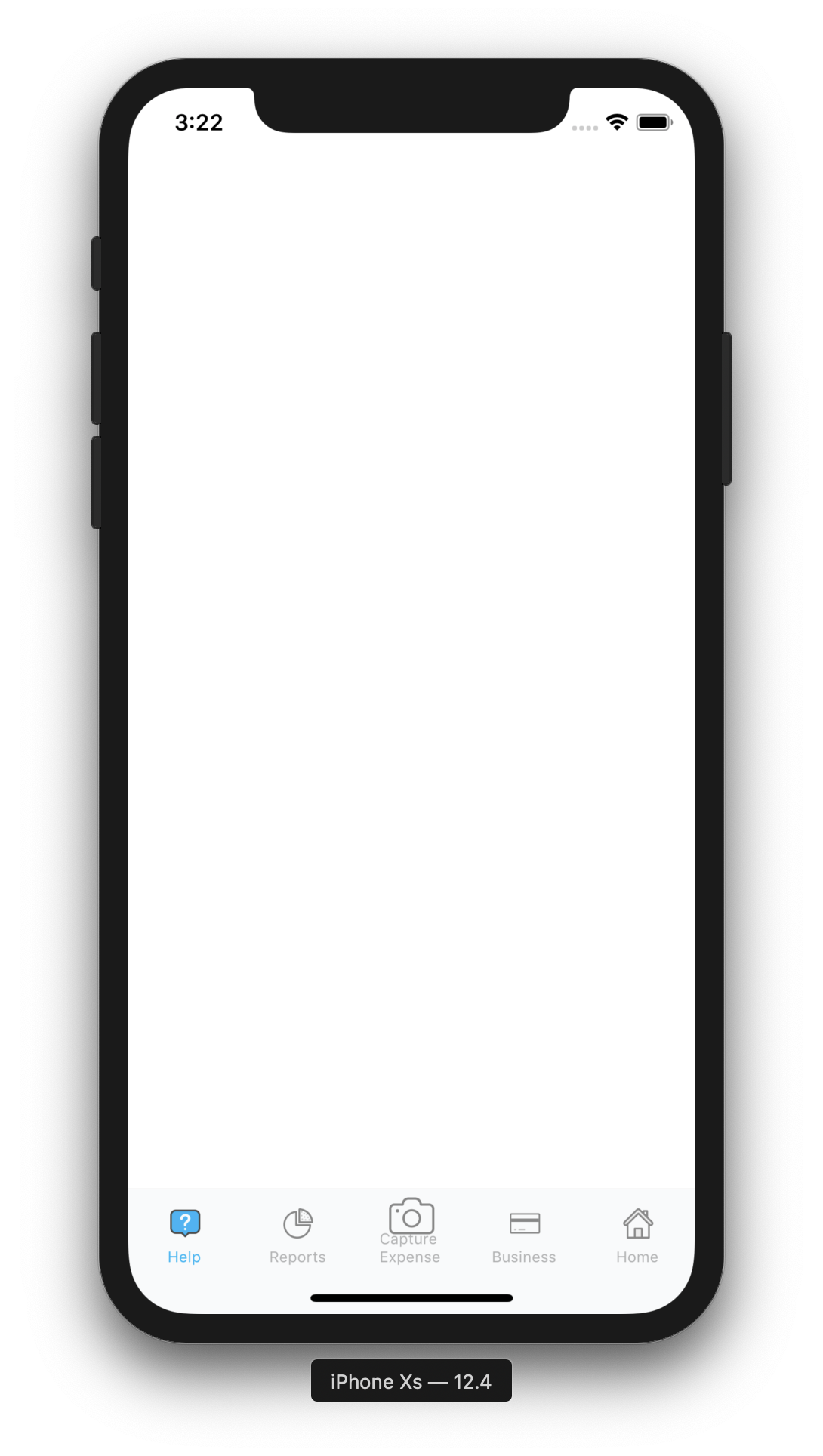 bottom tab cannot be hidden in a stack layout that is within a bottom ...