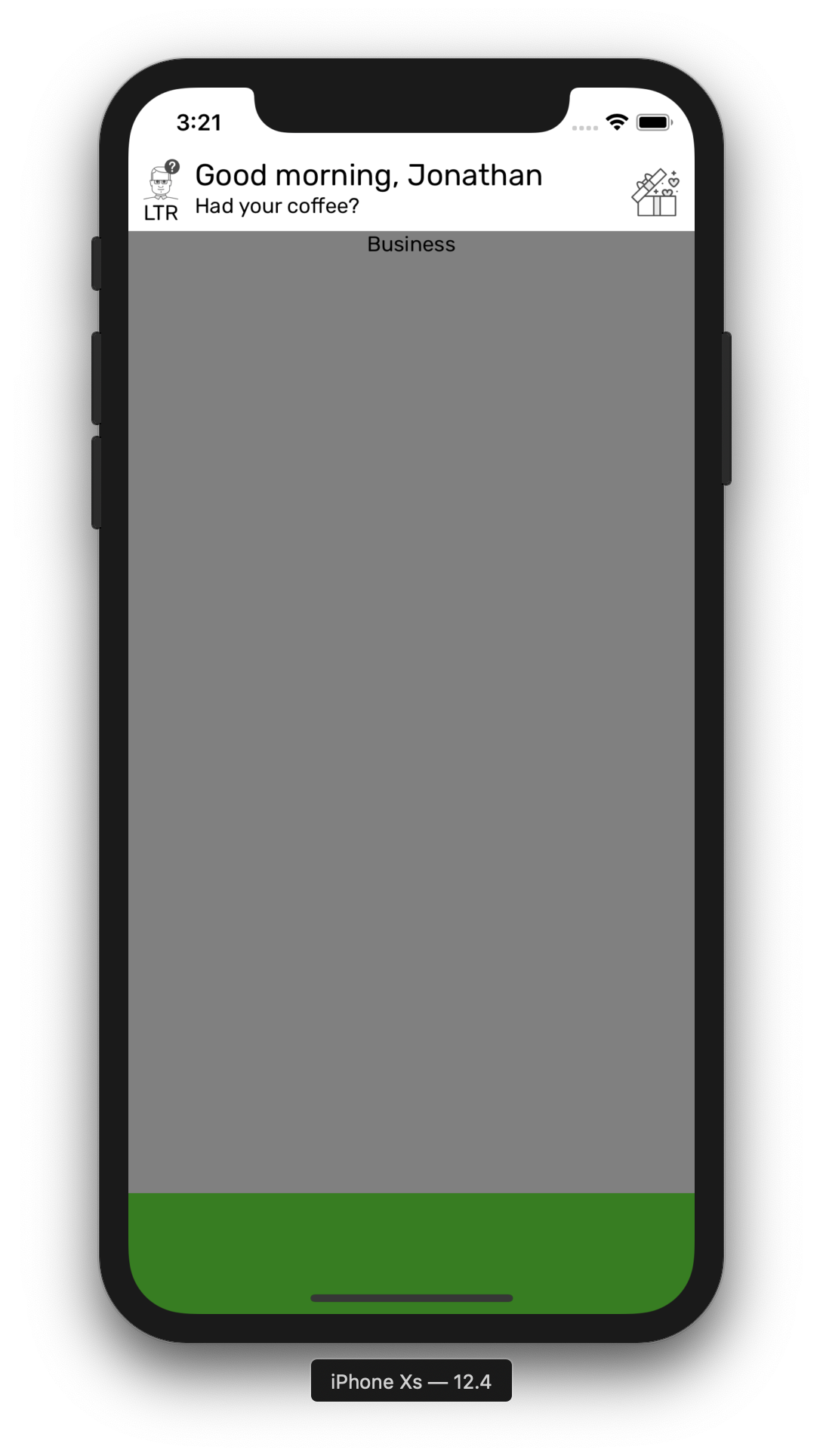 bottom tab cannot be hidden in a stack layout that is within a bottom ...