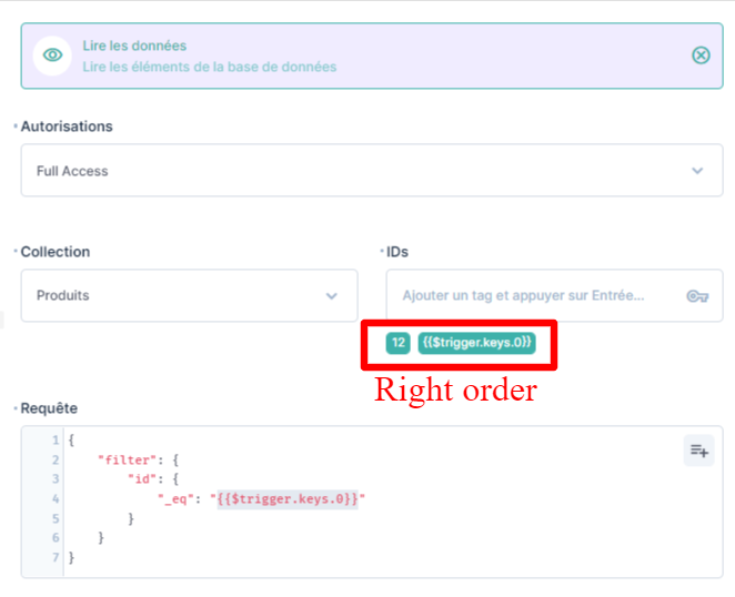 Wrong target in "Read IDs field · Issue #15265 · directus/directus · GitHub