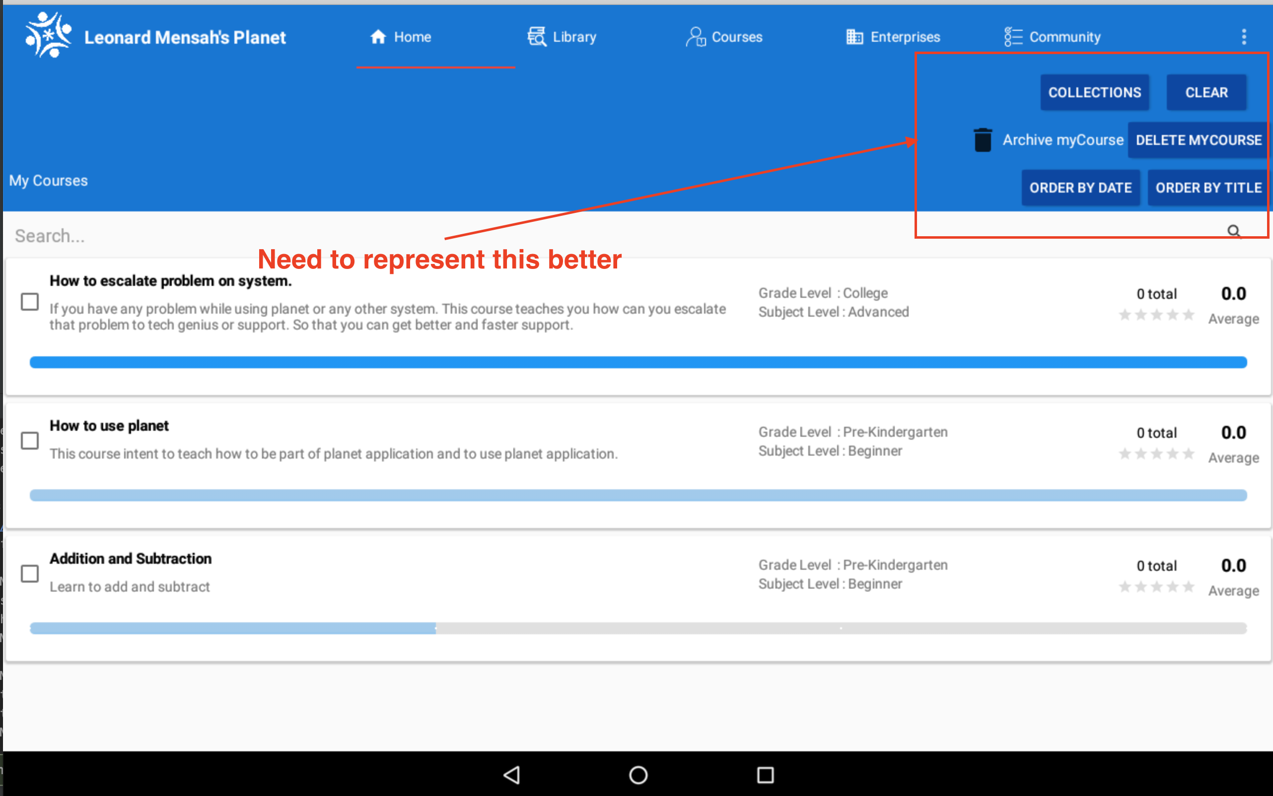 myCourses layout · Issue #1575 · open-learning-exchange/myplanet · GitHub