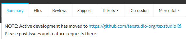GitHub vs. SourceForge as preferred platform · Issue #984 · texstudio-org/texstudio · GitHub