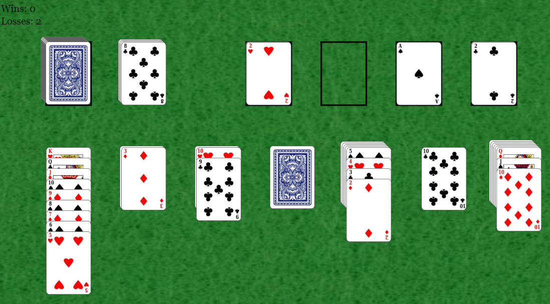 GitHub - bxkrueper/Solitaire