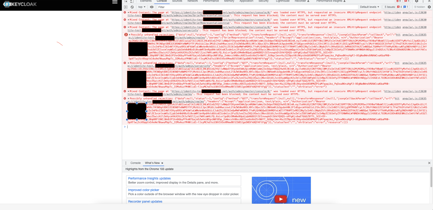 Keycloak 18.0.2 mixed content issue. · Issue #12913 · keycloak/keycloak · GitHub