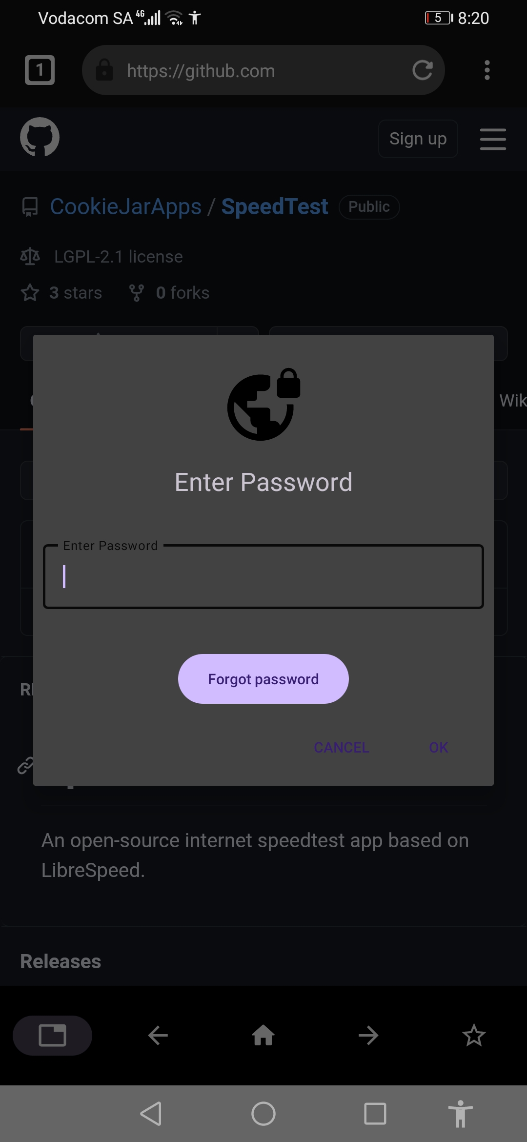 Password Entry Fault · Issue #302 · CookieJarApps/SmartCookieWeb · GitHub