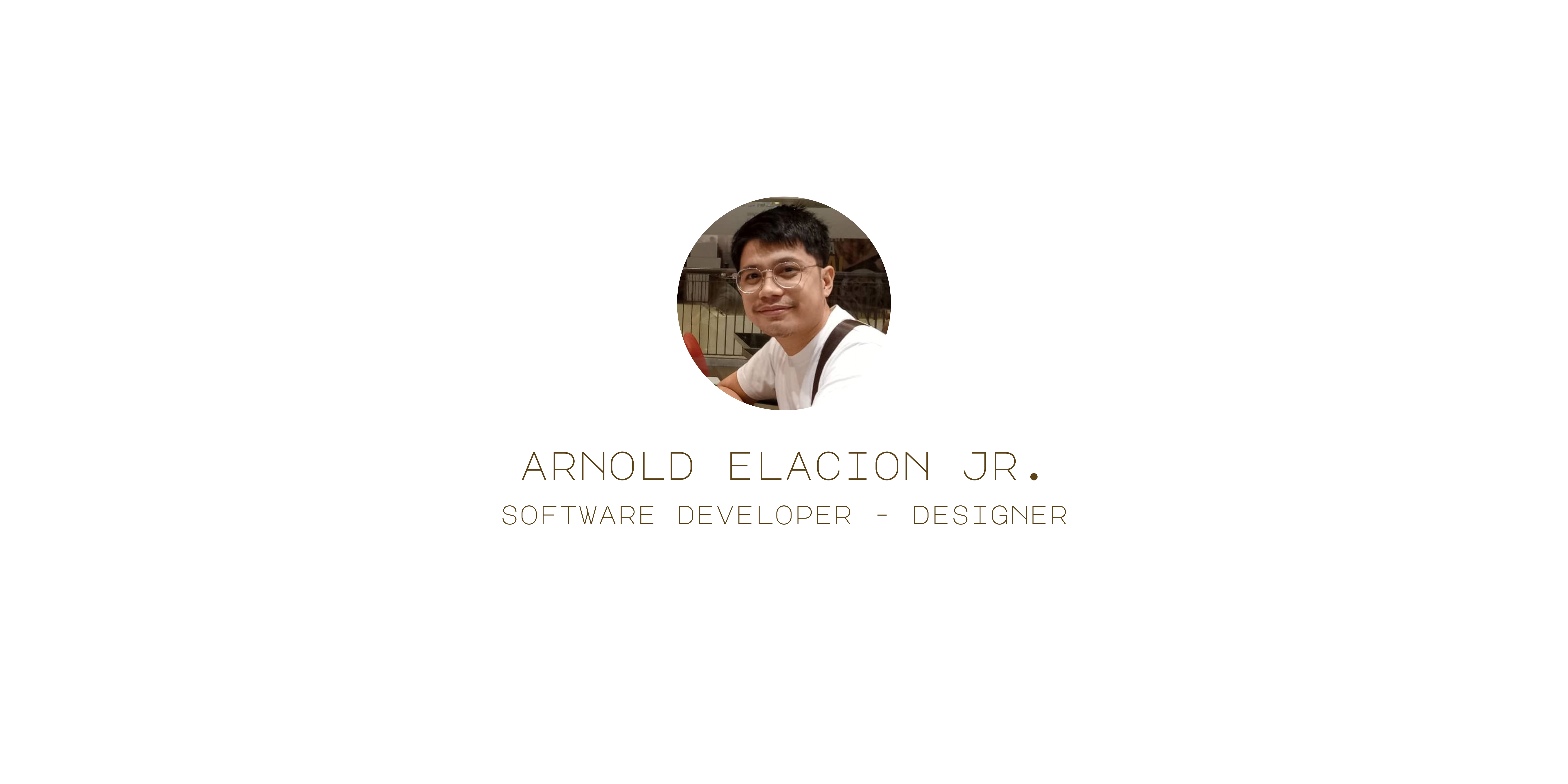 Arnold Elacion Jr - Portfolio