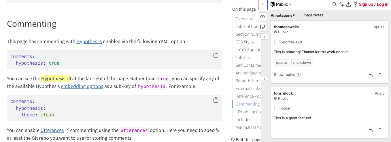 try commenting systems in Quarto · Issue #5 · cstories-app/cstories-app.github.io · GitHub