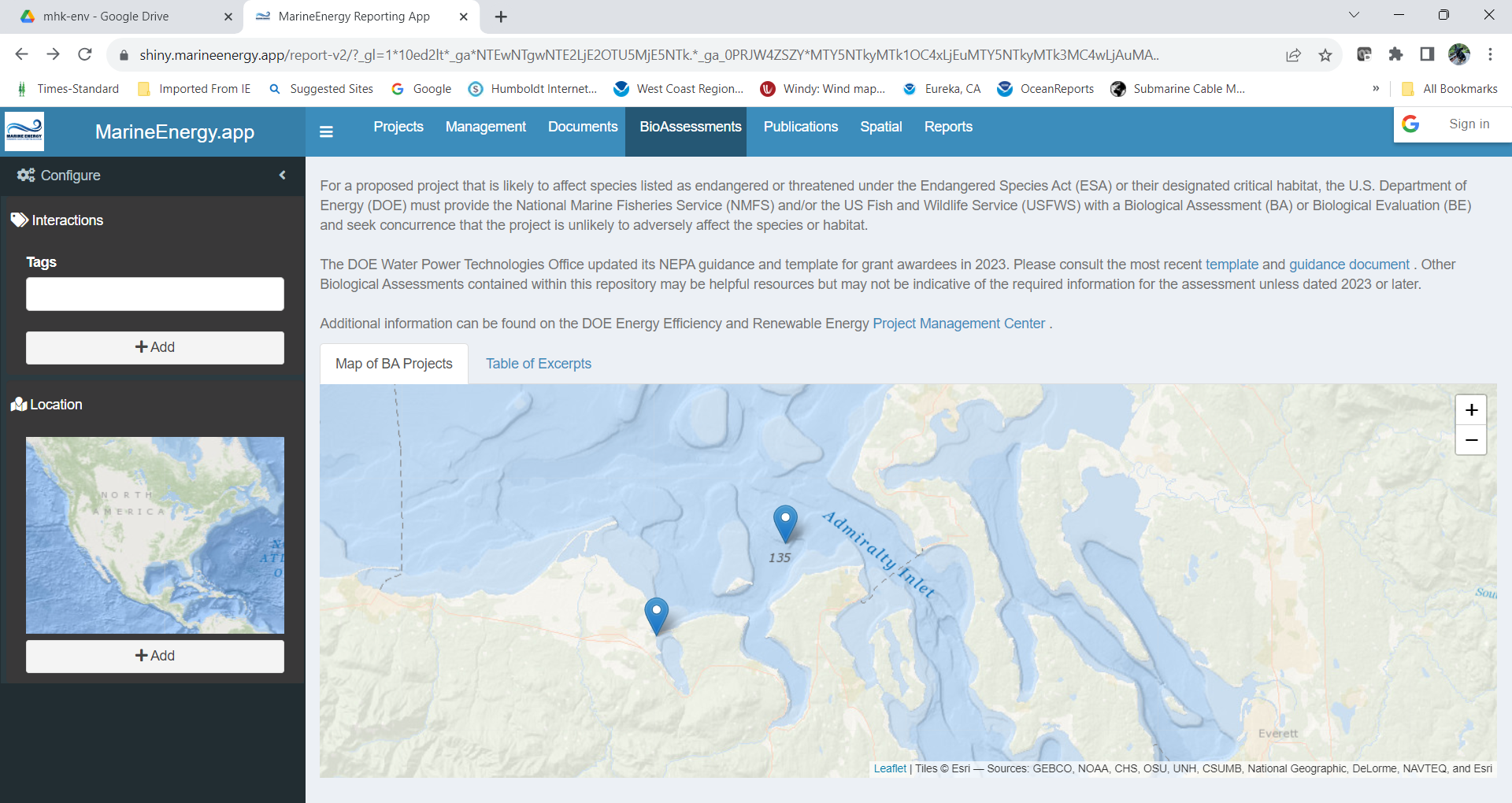 update BA site location for Admiralty Inlet, WA · Issue #139 · marineenergy/apps · GitHub