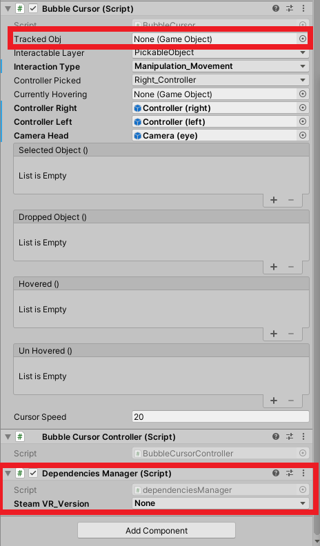Unity version, Unity Asset Store Version, and Hand Tracking? · Issue ...