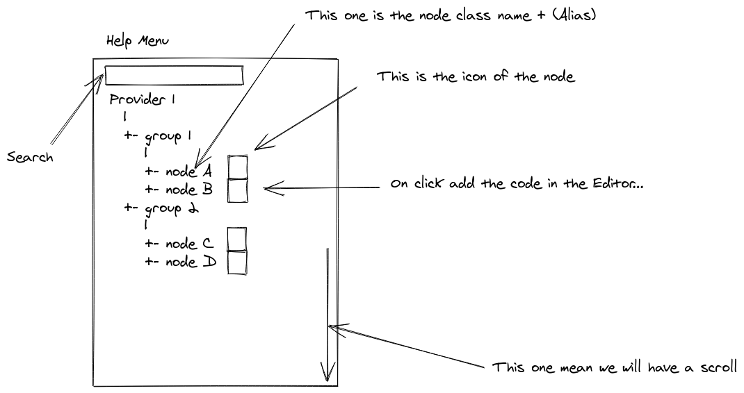 Add on left side a help menu · Issue #6 · diagrams-web/diagrams-web ...