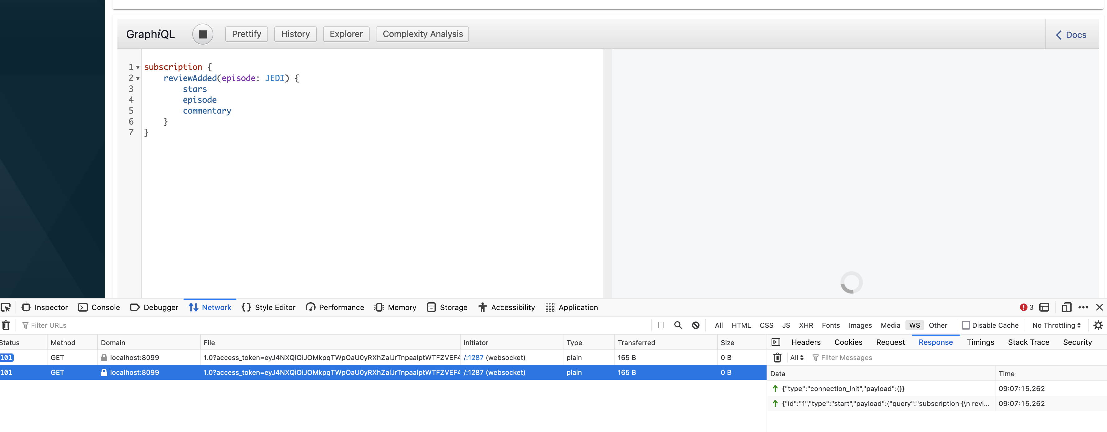Not Receiving Connection Ack For Graphql Subscription Connection Init · Issue 12672 · Wso2