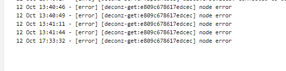 Get node "node error" for "complete payload" output with multiple ...