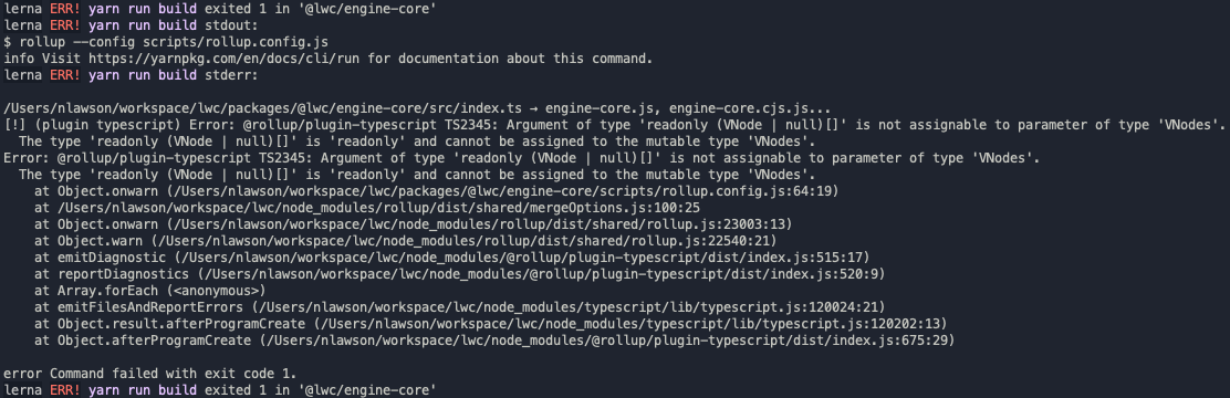 chore: show proper TypeScript error messages by nolanlawson · Pull ...