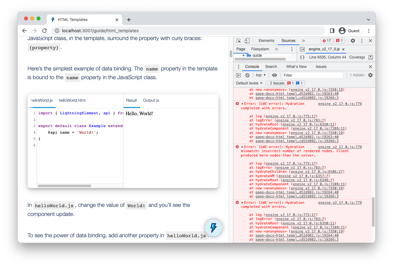 Option to disable hydration mismatch warnings · Issue #2939 ...