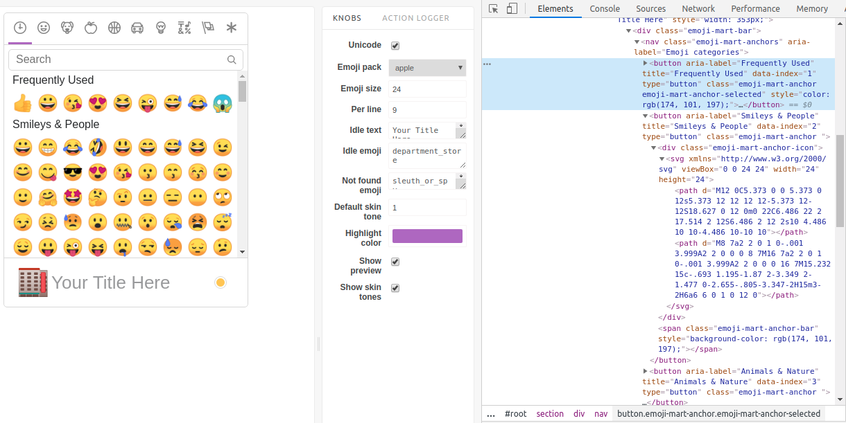 Cannot use within redux form due to emoji categories · Issue #337 ...