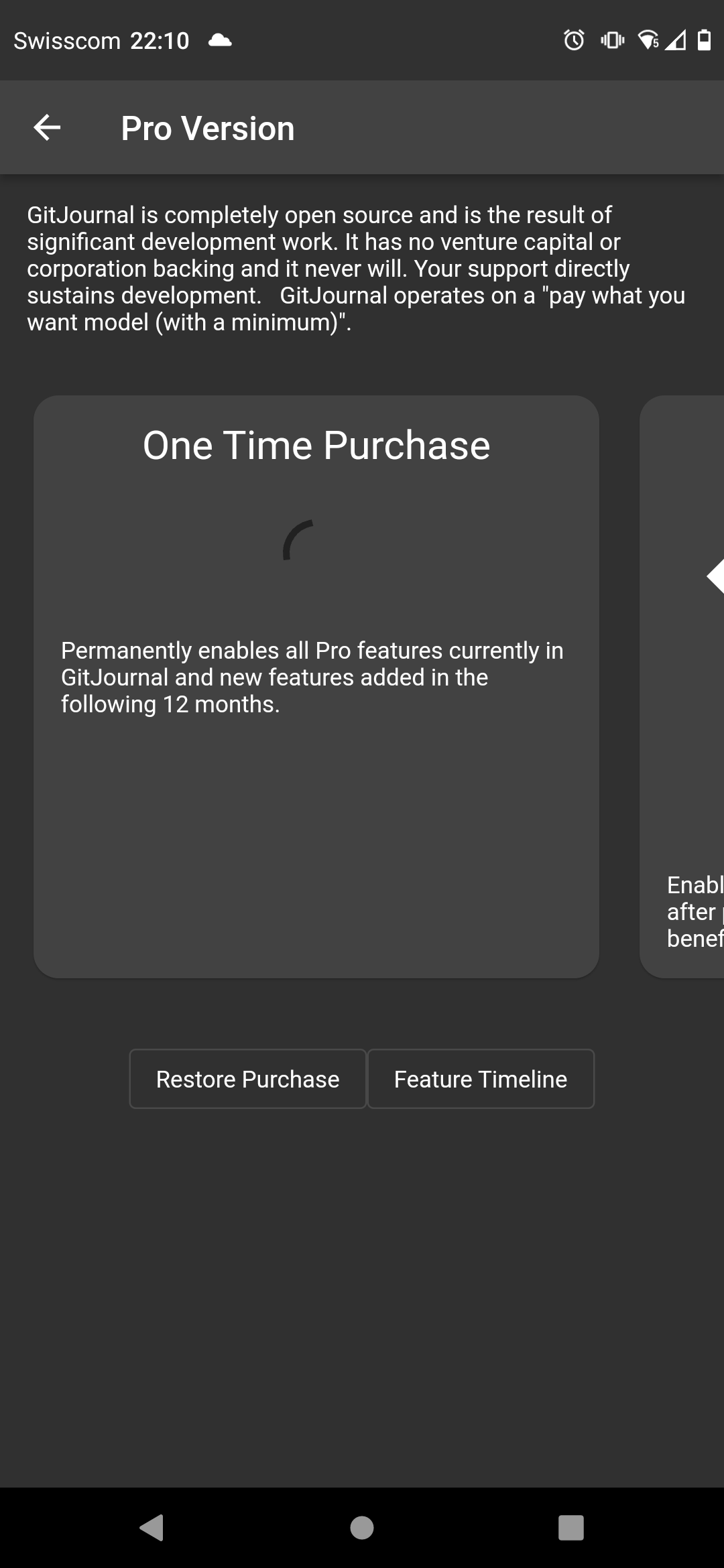 Cannot restore purchase · Issue #656 · GitJournal/GitJournal · GitHub