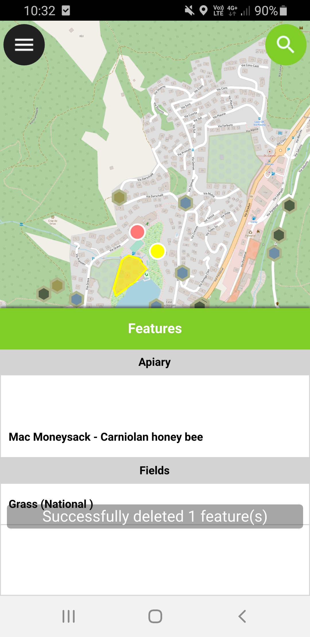 Feature list wrong after delete · Issue #1314 · opengisch/QField · GitHub