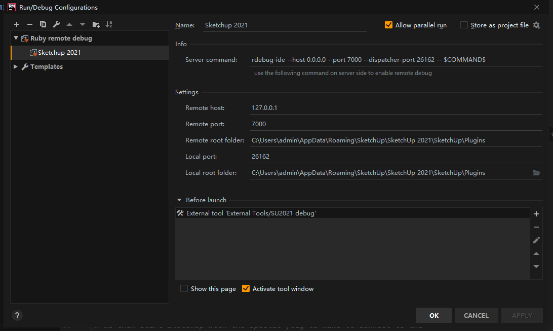 Rubymine Can Not Debug Sketchup 2021 · Issue 33 · Sketchup Sketchup Ruby Debugger · Github