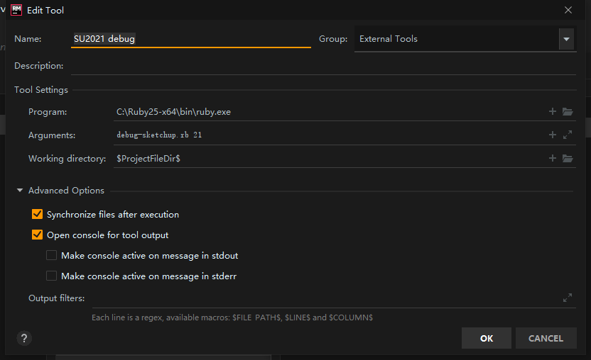 RubyMine can not debug Sketchup 2021 · Issue #33 · SketchUp/sketchup-ruby-debugger · GitHub